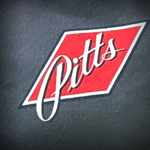 Pitts 80th Anniversary Pitts Smoke Logo Tee Shirt – Aviat Aircraft Store