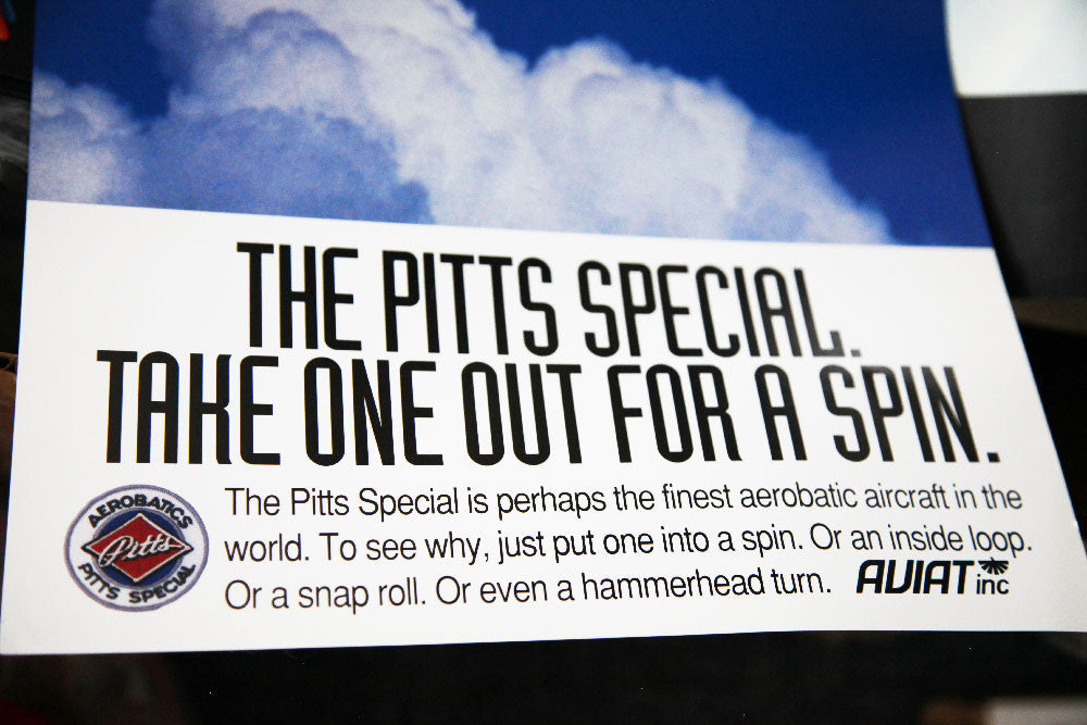 Pitts Special Poster, Take one out for a Spin – Aviat Aircraft Store